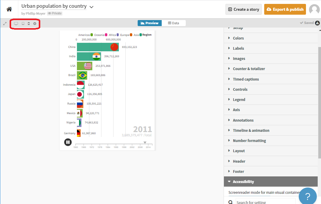 Our top 5 Flourish tips for gorgeous data visualizations