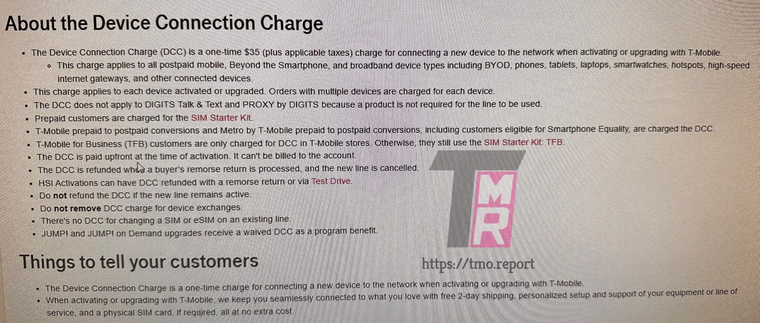 T-Mobile's new activation fees will apply to more transactions