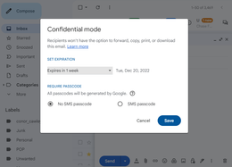 How To Send A Secure Email In Gmail