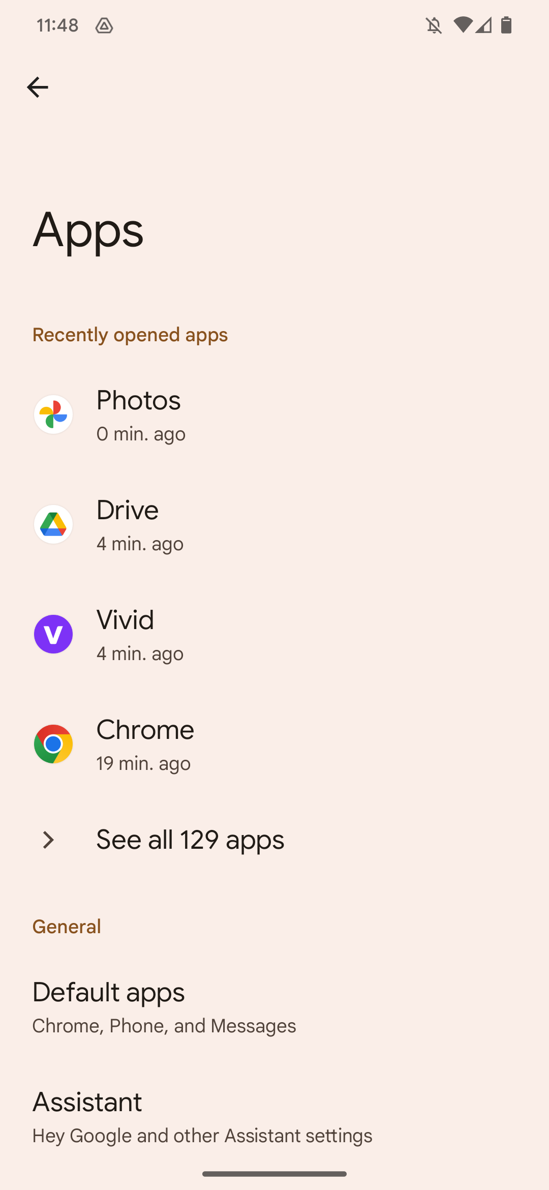 Google’s new settings page looks a lot more like Android 13