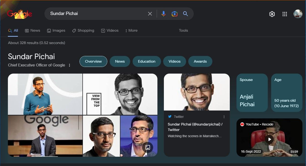 Google smartens up Search with dynamically themed knowledge panels