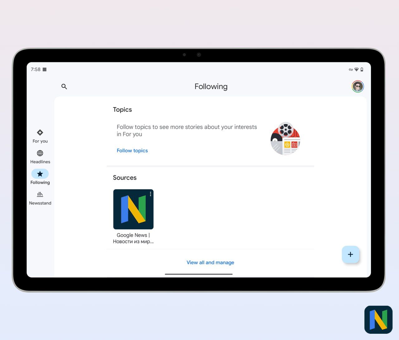 Google News preps Material You-style upgrades for tablets