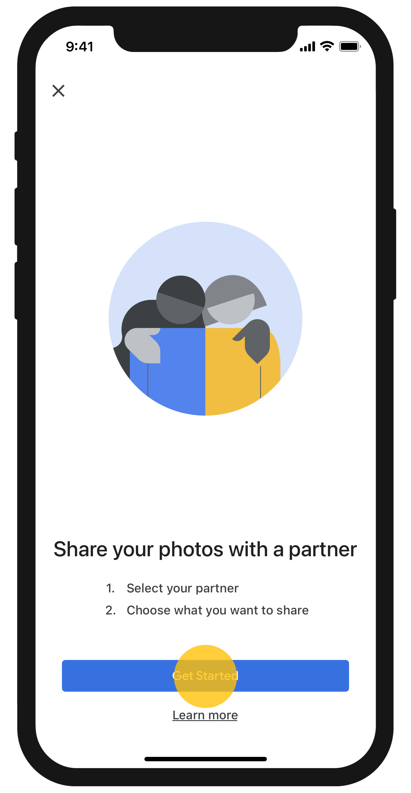 Material You seeps deeper into Google Photos with Partner Sharing