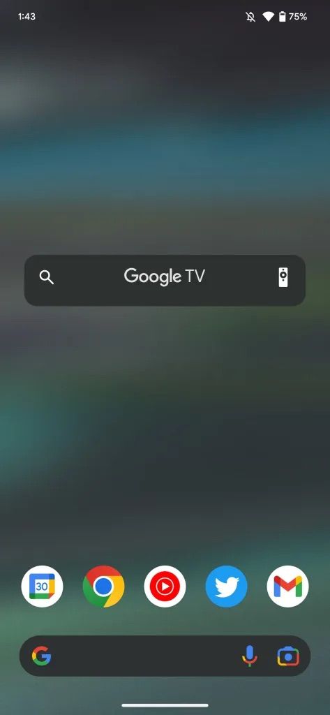 The Google TV app could be next in line to get a sleek new widget