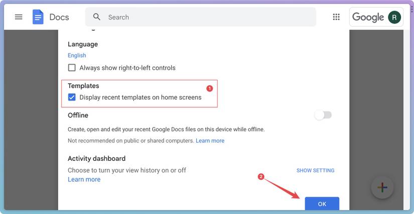 How to create and use templates in Google Docs
