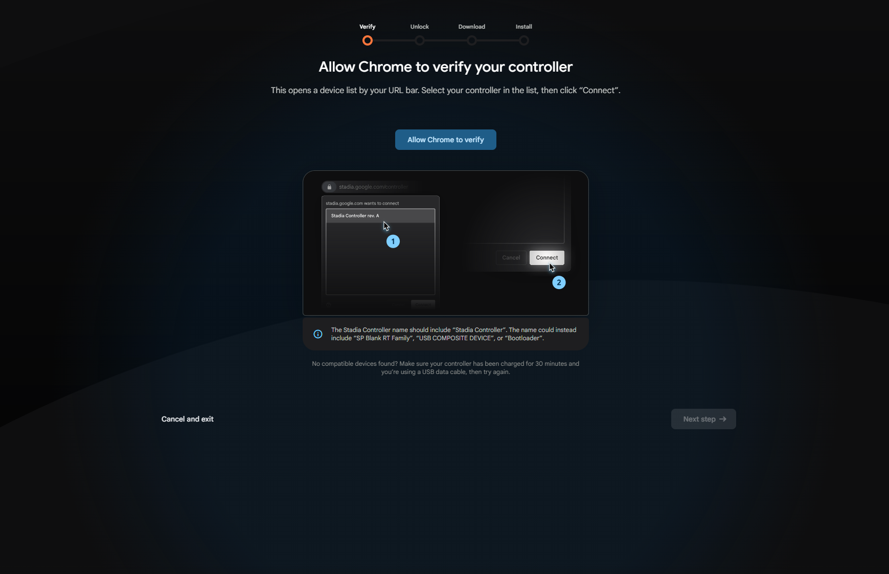 How to upgrade your Stadia Controller to the new Bluetooth mode