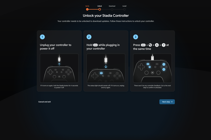 How to upgrade your Stadia Controller to the new Bluetooth mode
