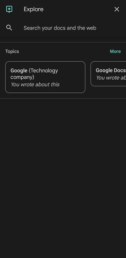 How To Use The Explore Tool In Google Docs