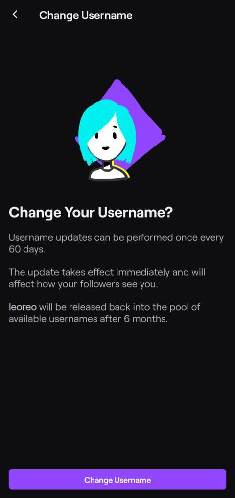 How to change your username on Twitch