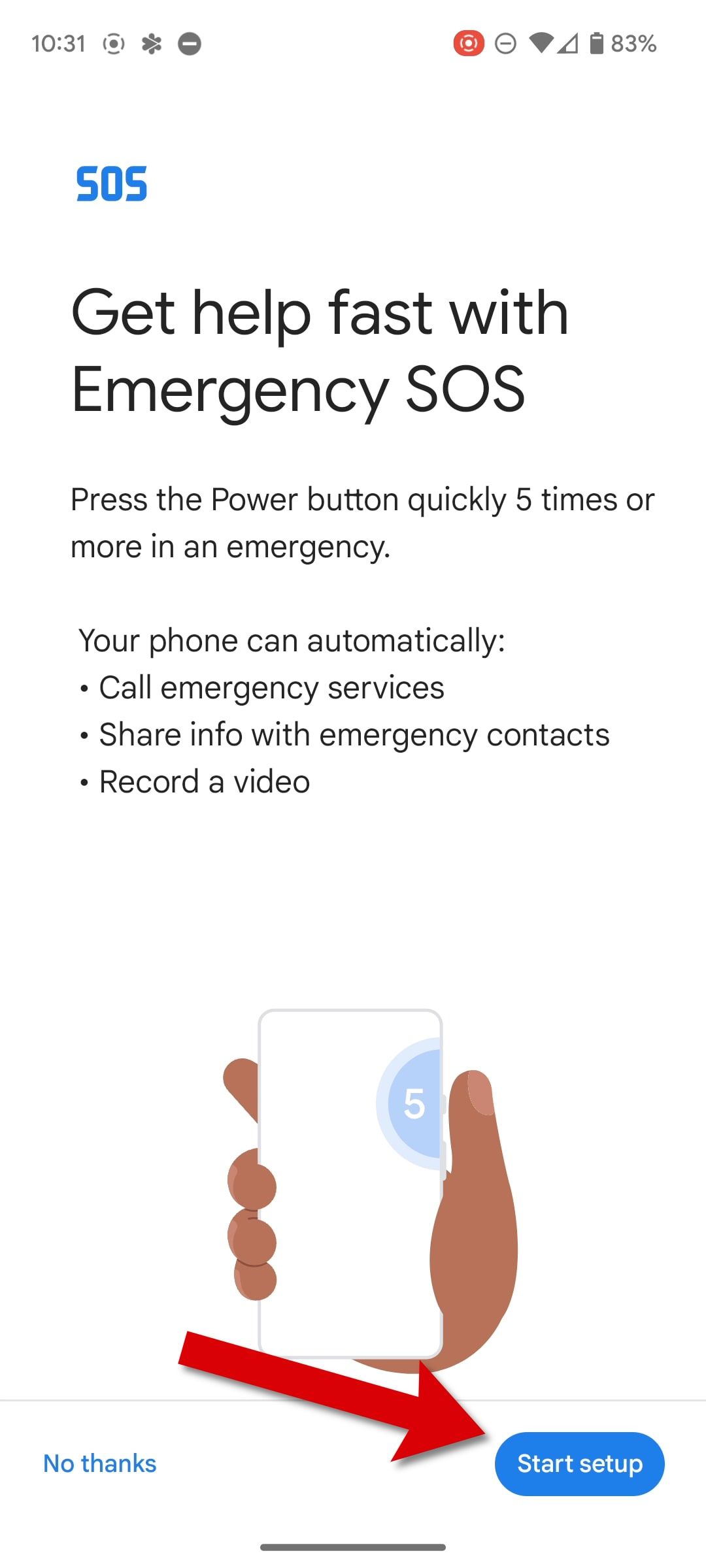 What is the Pixel Personal Safety app and how do you use it?