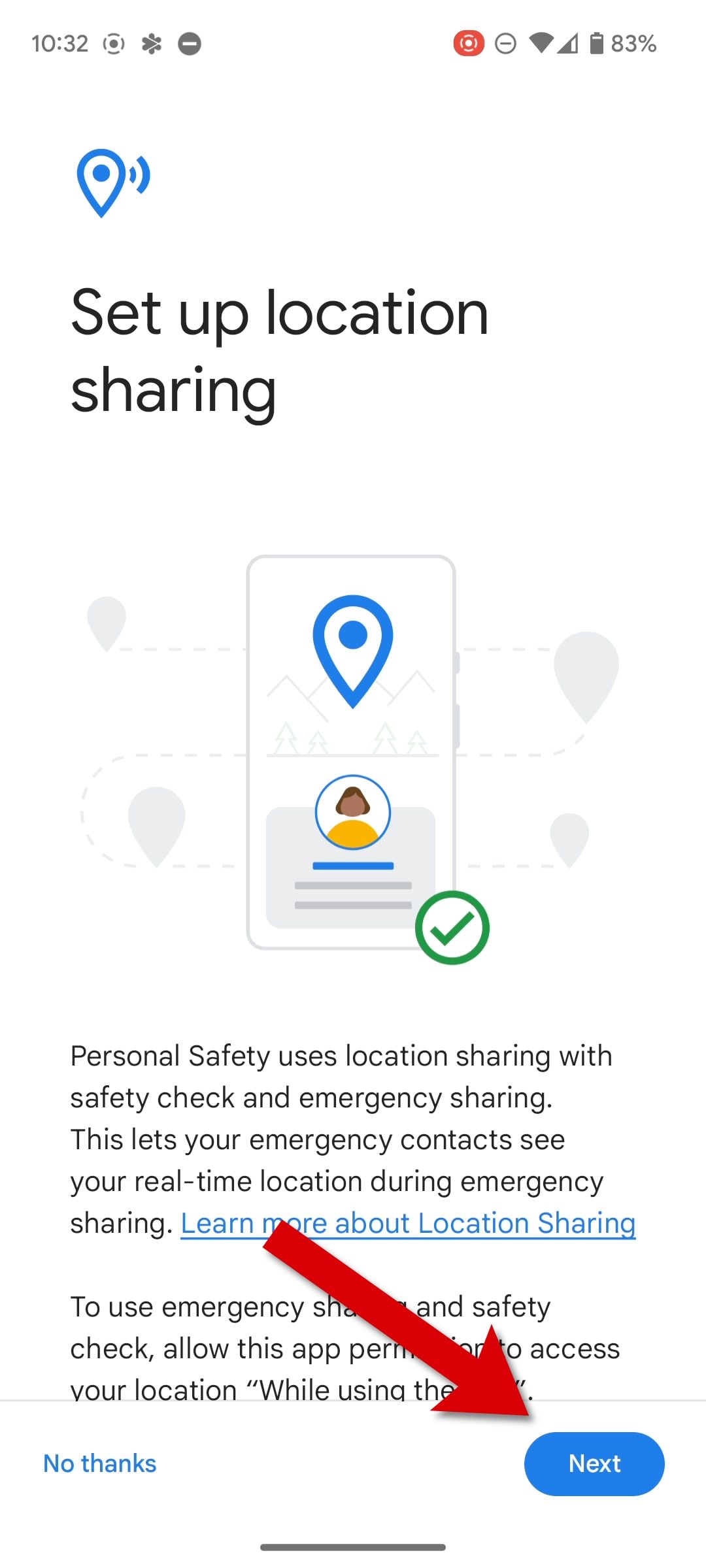 What is the Pixel Personal Safety app and how do you use it?