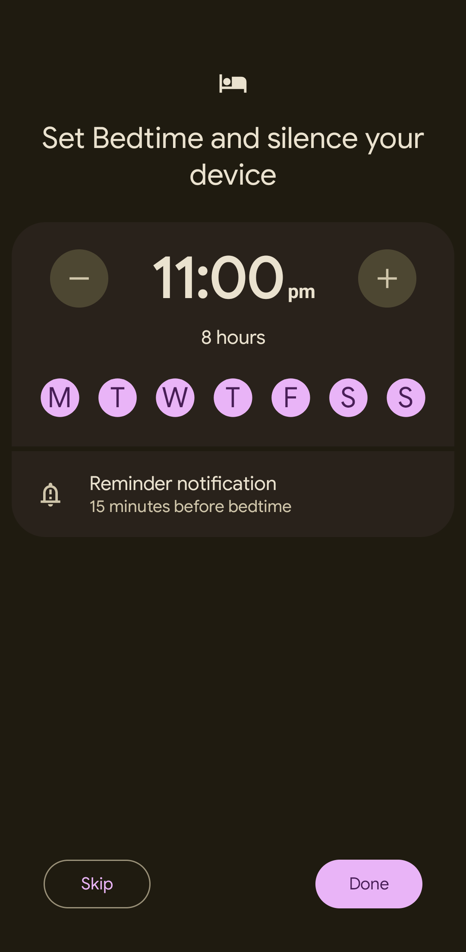 How to set up Bedtime mode on your Android and wake up refreshed
