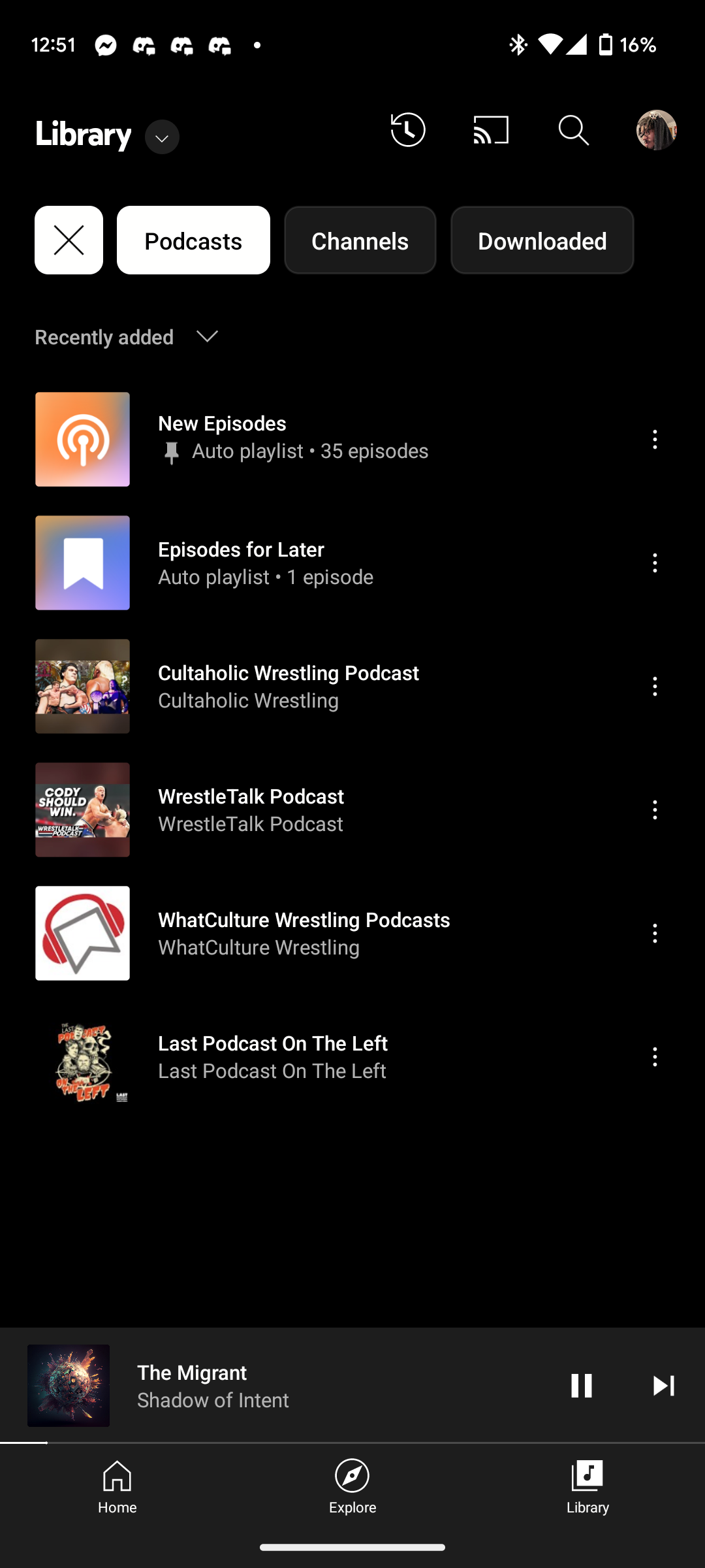 Podcasts are now in YouTube Music