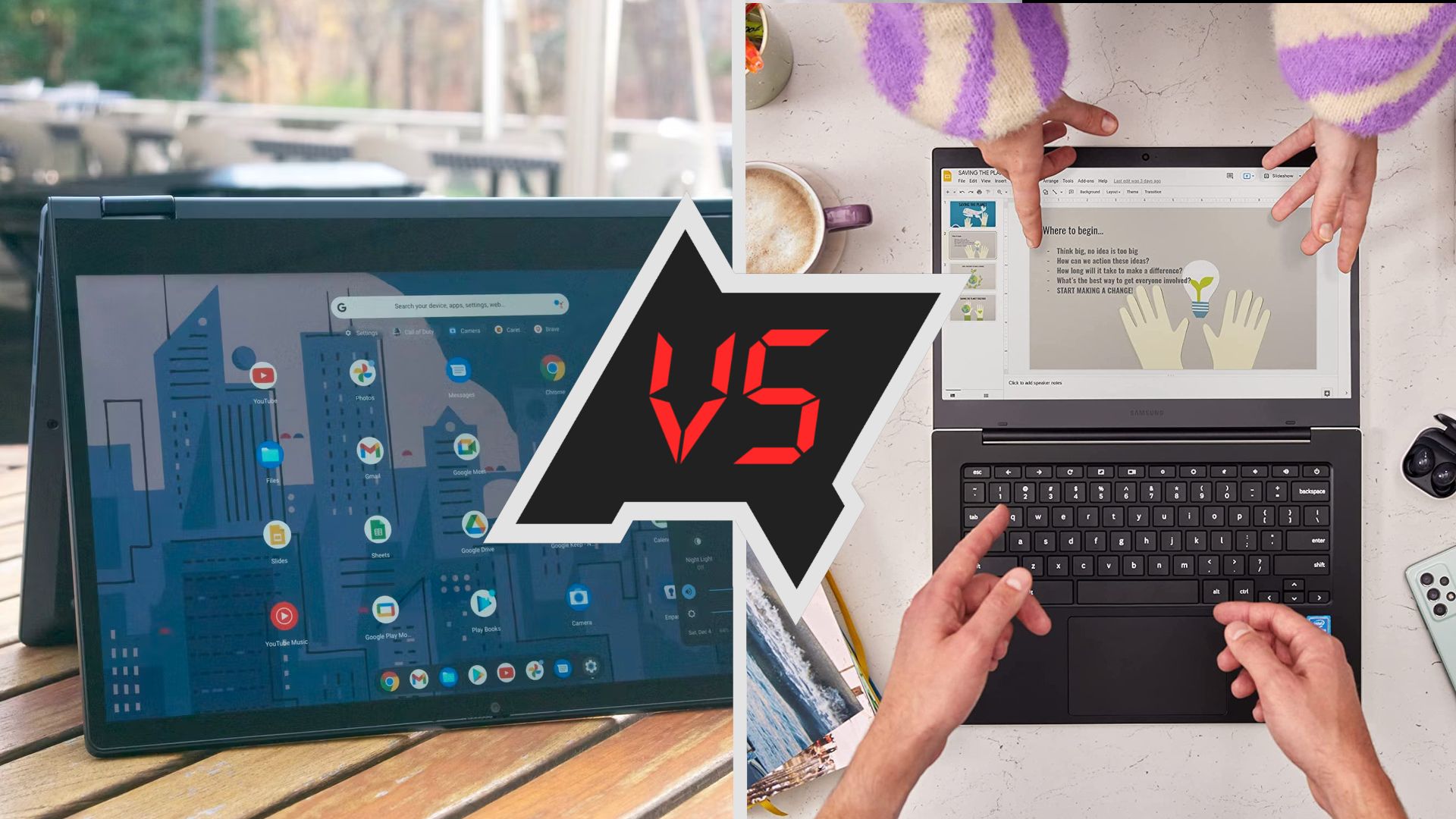 Lenovo Chromebook Flex 5i vs. Samsung Galaxy Chromebook Go: Which ...