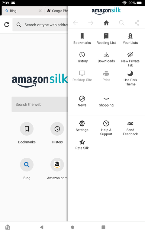 Silk browser tips and tricks: All the basics for Amazon Fire Tablet users