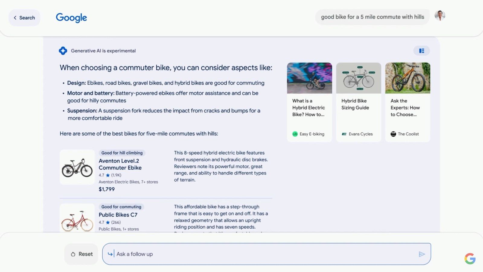 Google Search will use AI to help you find more of what you're looking for