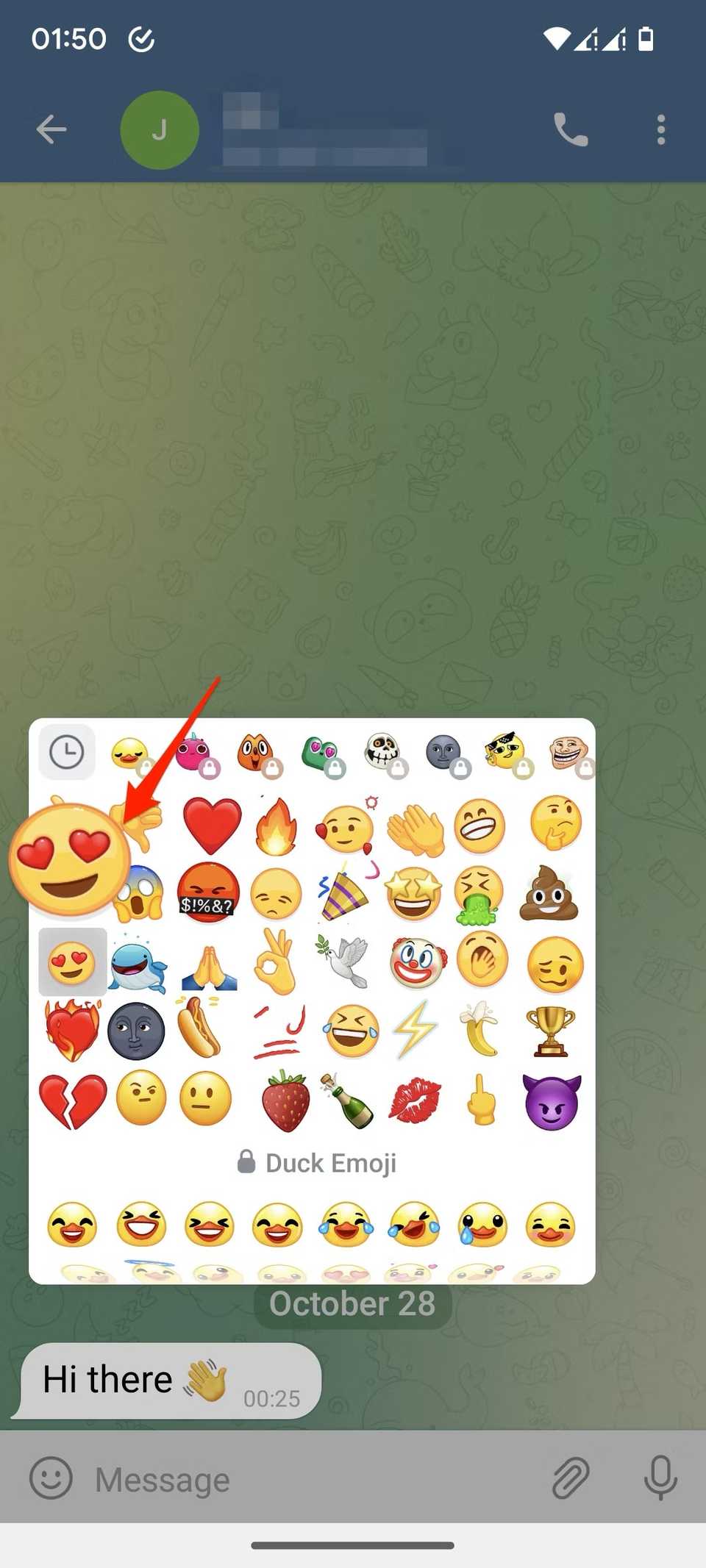 How to use Telegram reactions