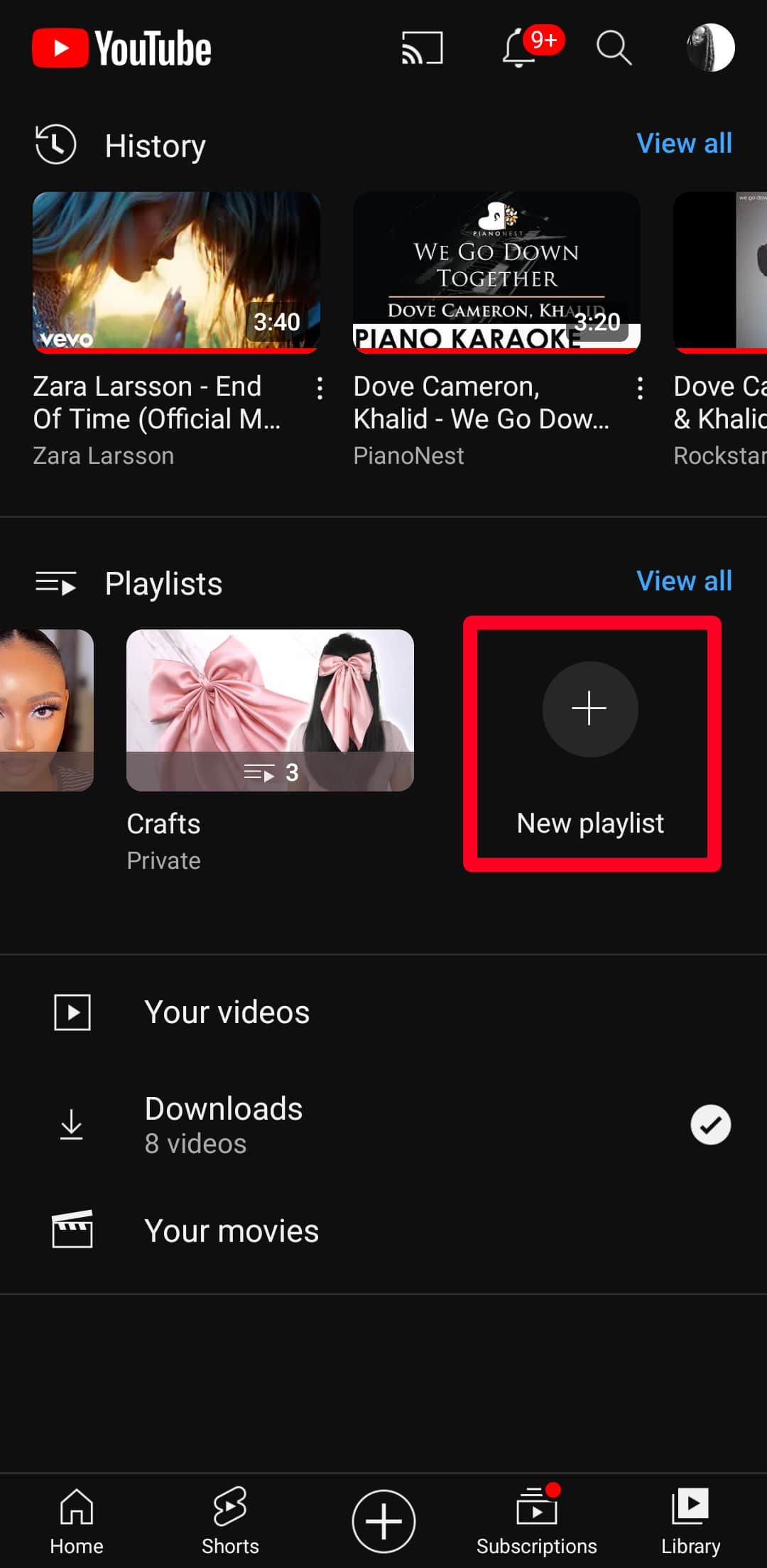 YouTube: How to create a playlist on your browser or in the app