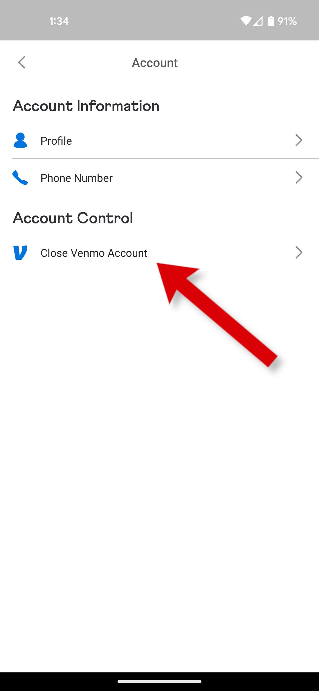 How to delete your Venmo account