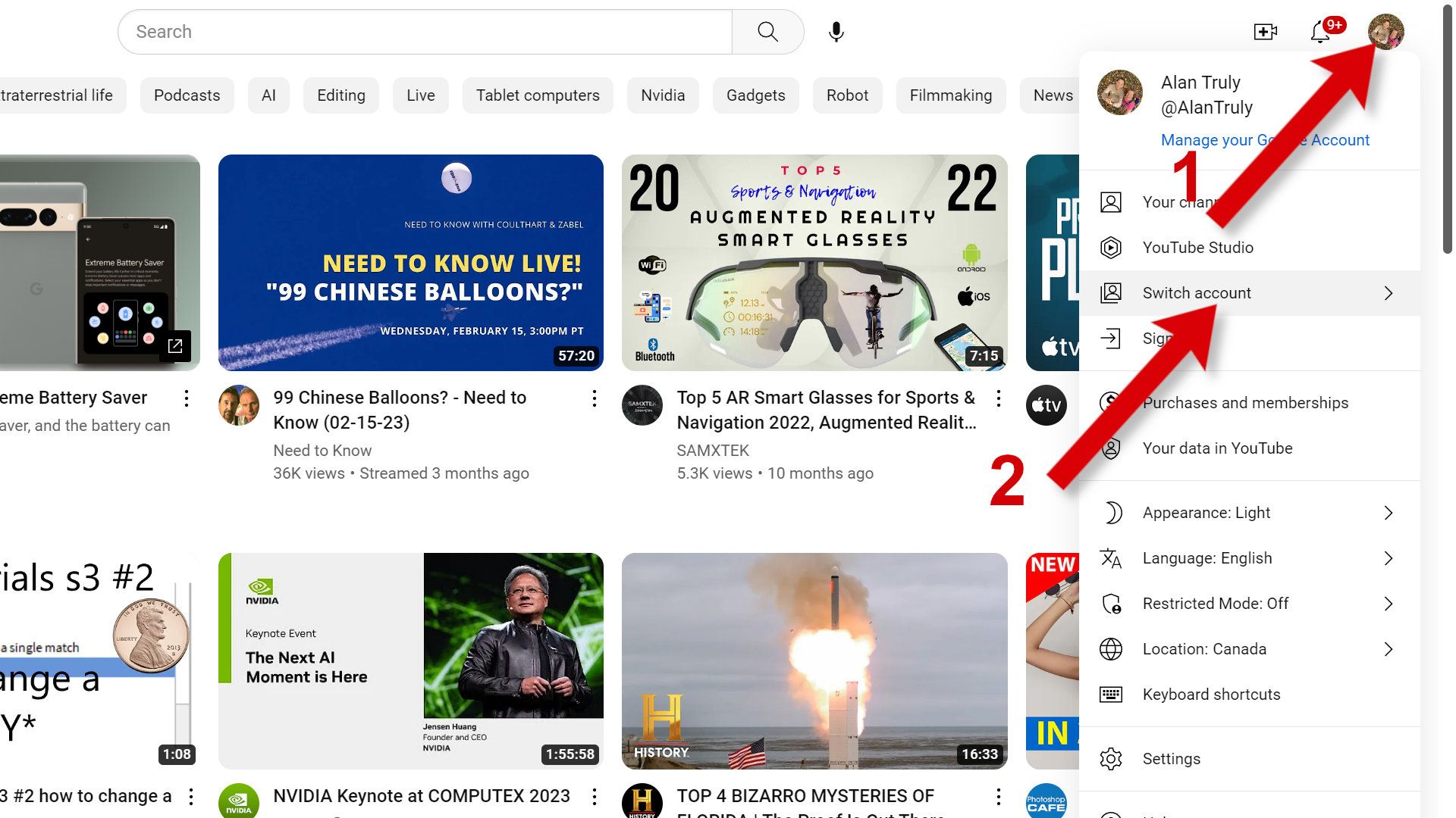 How to quickly delete a YouTube channel