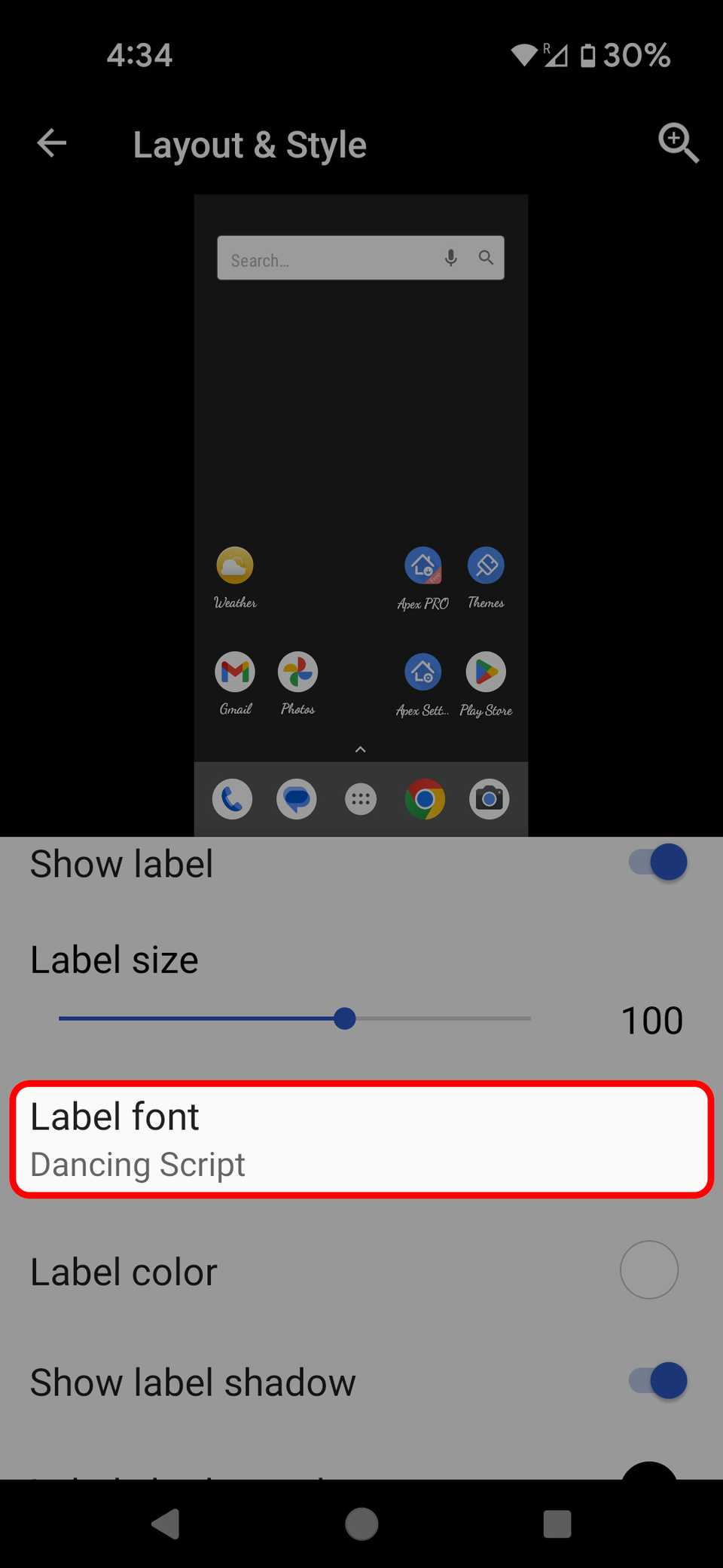 How to change the font style on your Android phone
