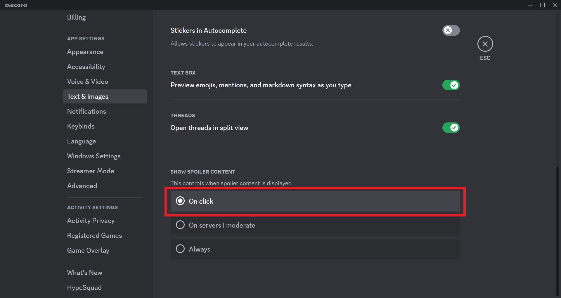 How to censor on Discord