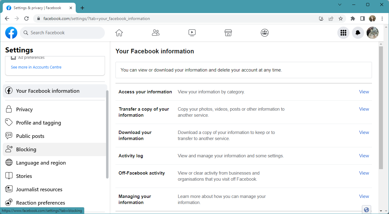 Log Onto Facebook When Blocked