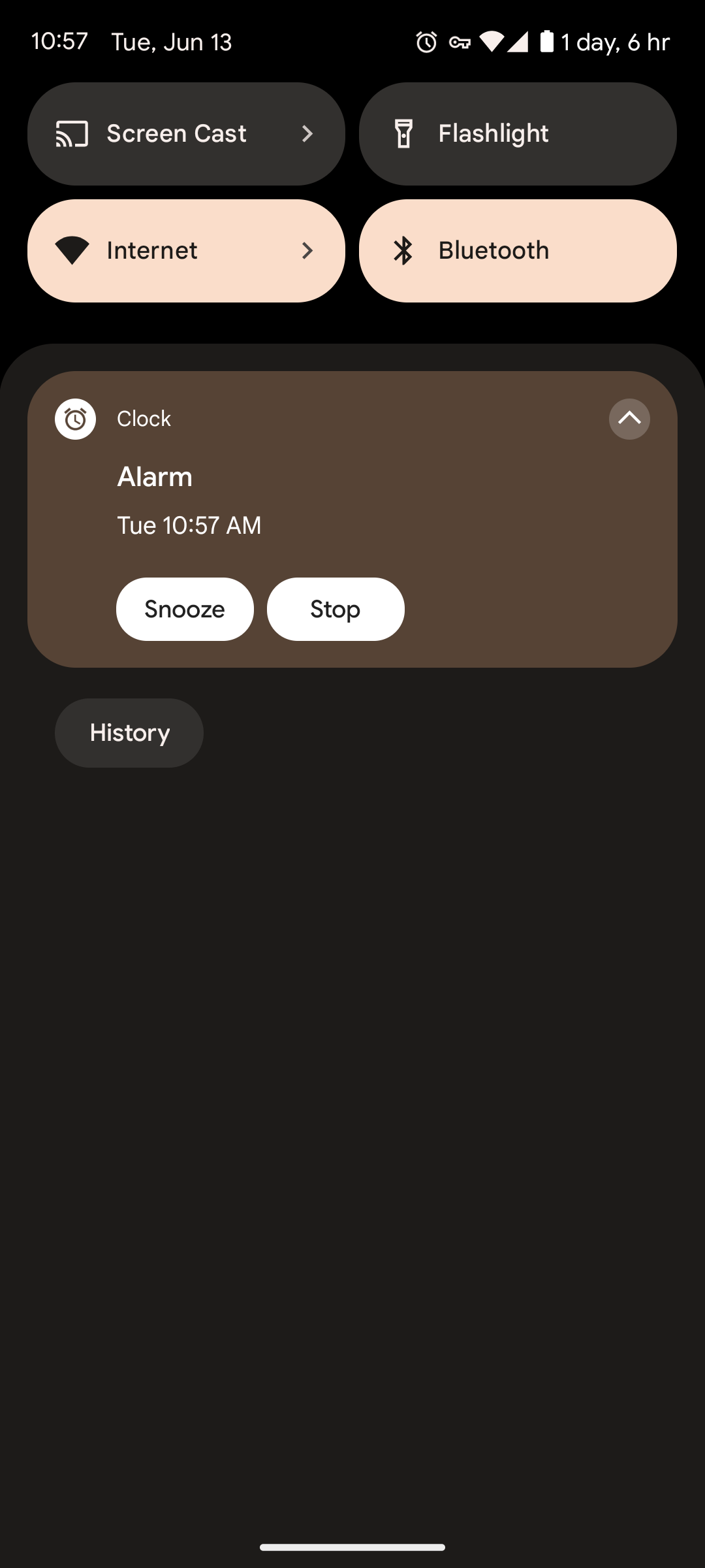 Google Clock is getting a new 'Swipe to stop' function on Android 14