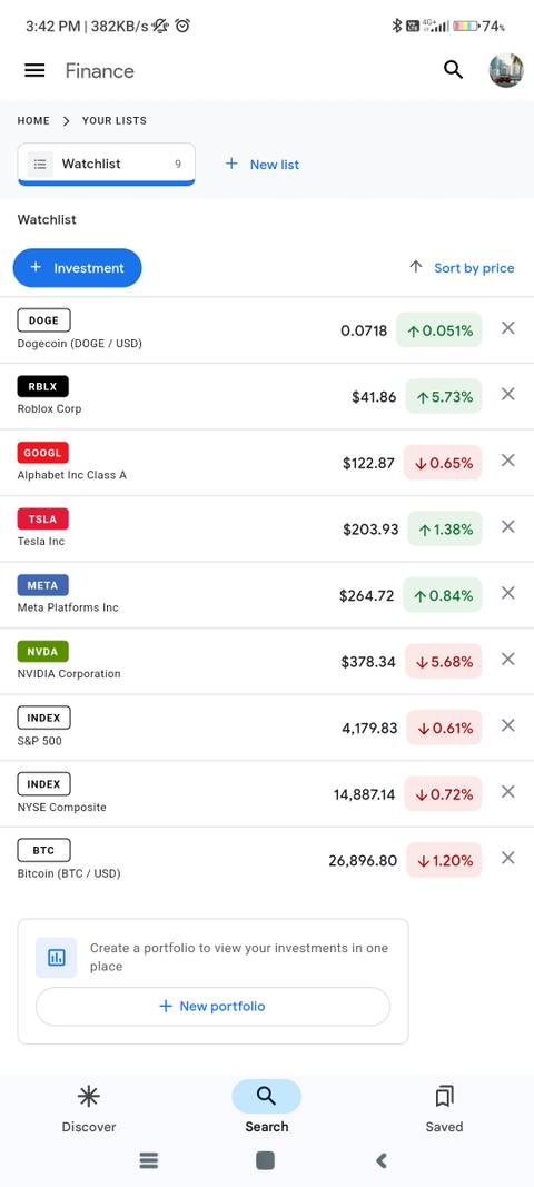 Google’s new widget puts your most important investments on your home ...