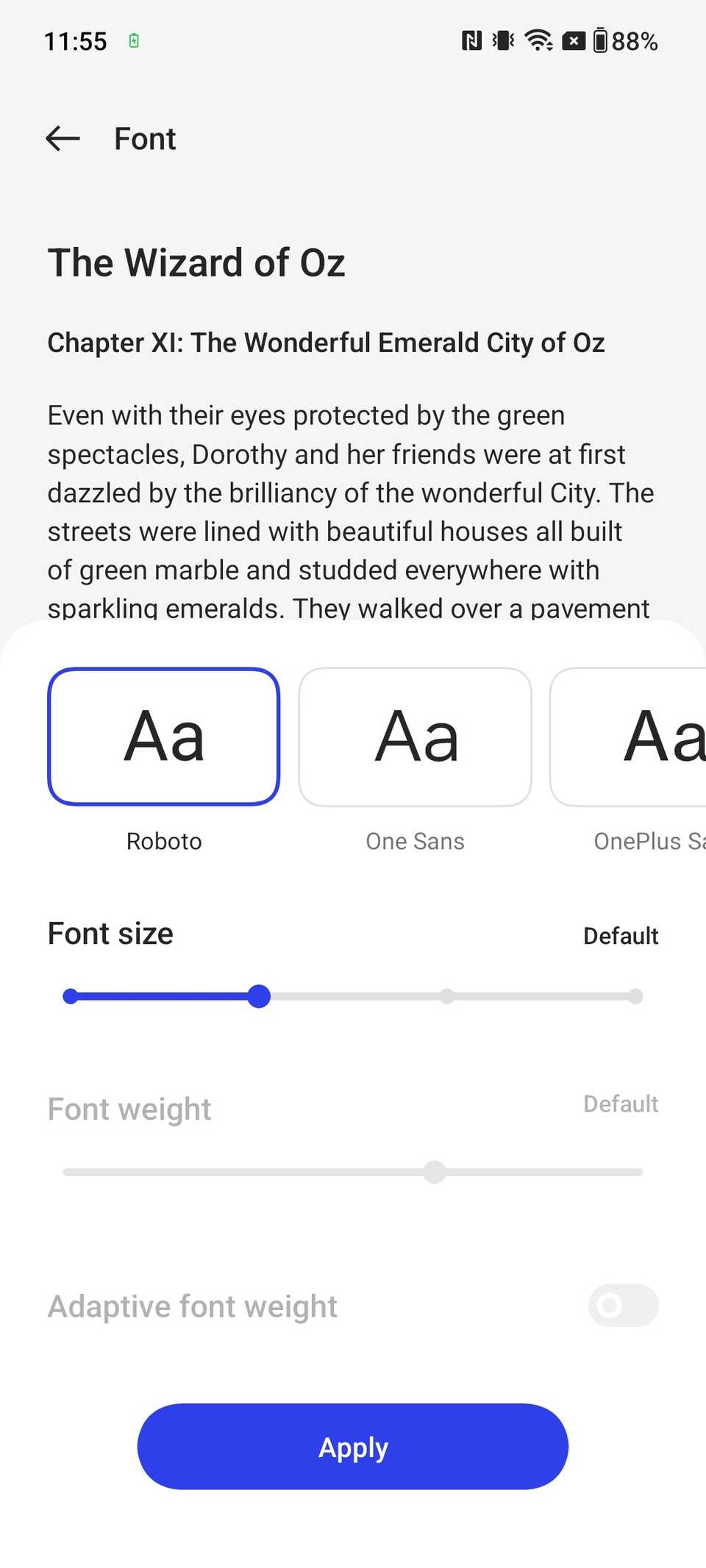 How to change the font style on your Android phone