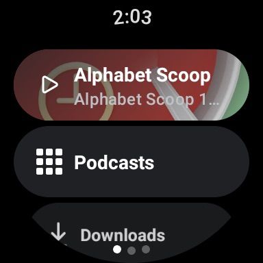 The Pocket Casts app for Wear OS has entered beta