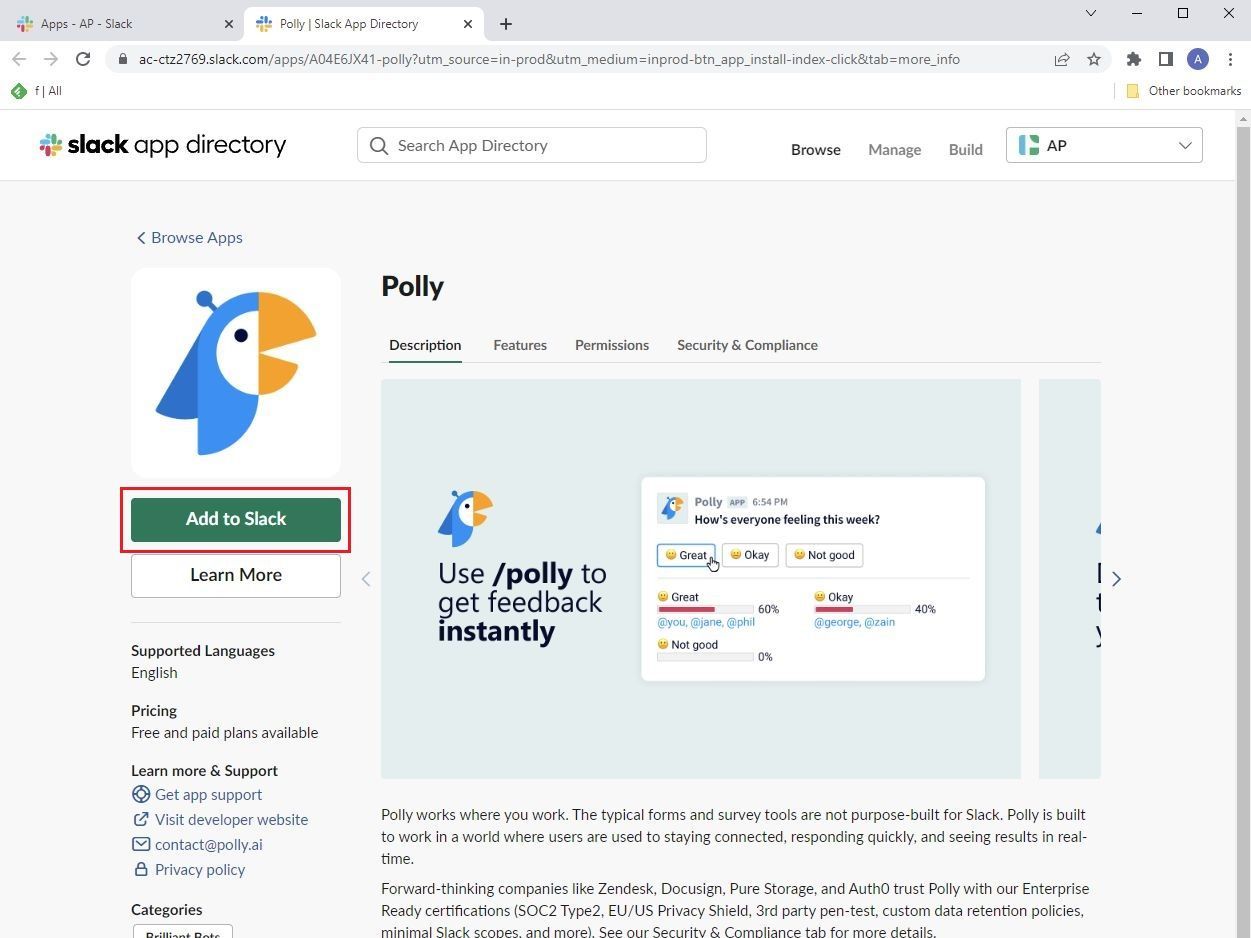 Slack: How to create a poll to make quick decisions