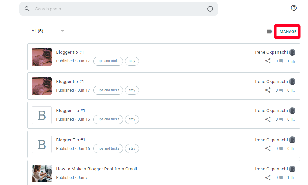 Blogger: Our 11 favorite tips and tricks