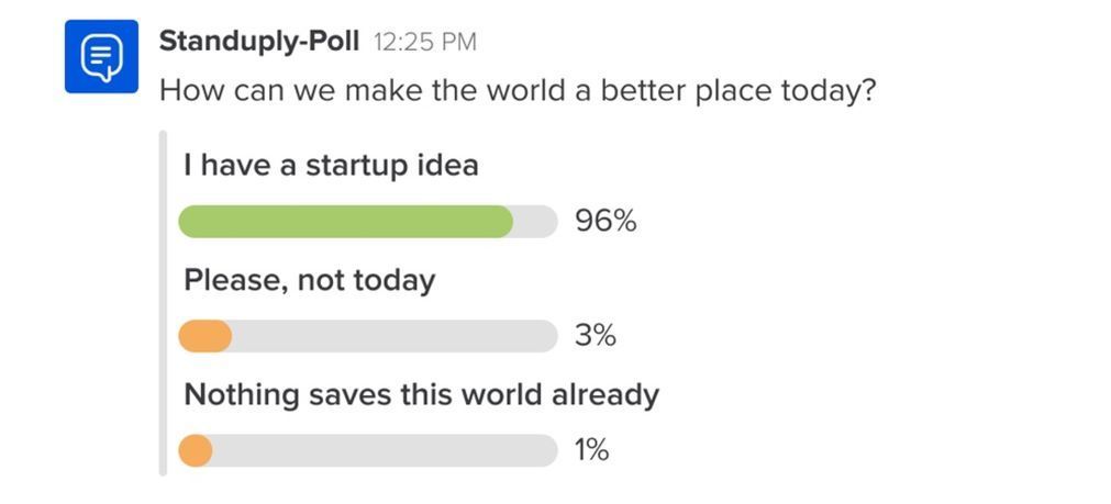 Slack: How to create a poll to make quick decisions