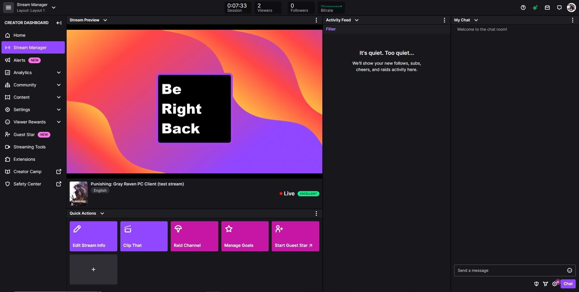 How to raid on Twitch