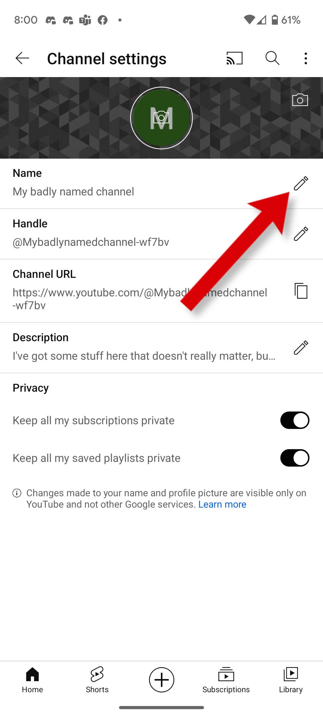 How to quickly delete a YouTube channel