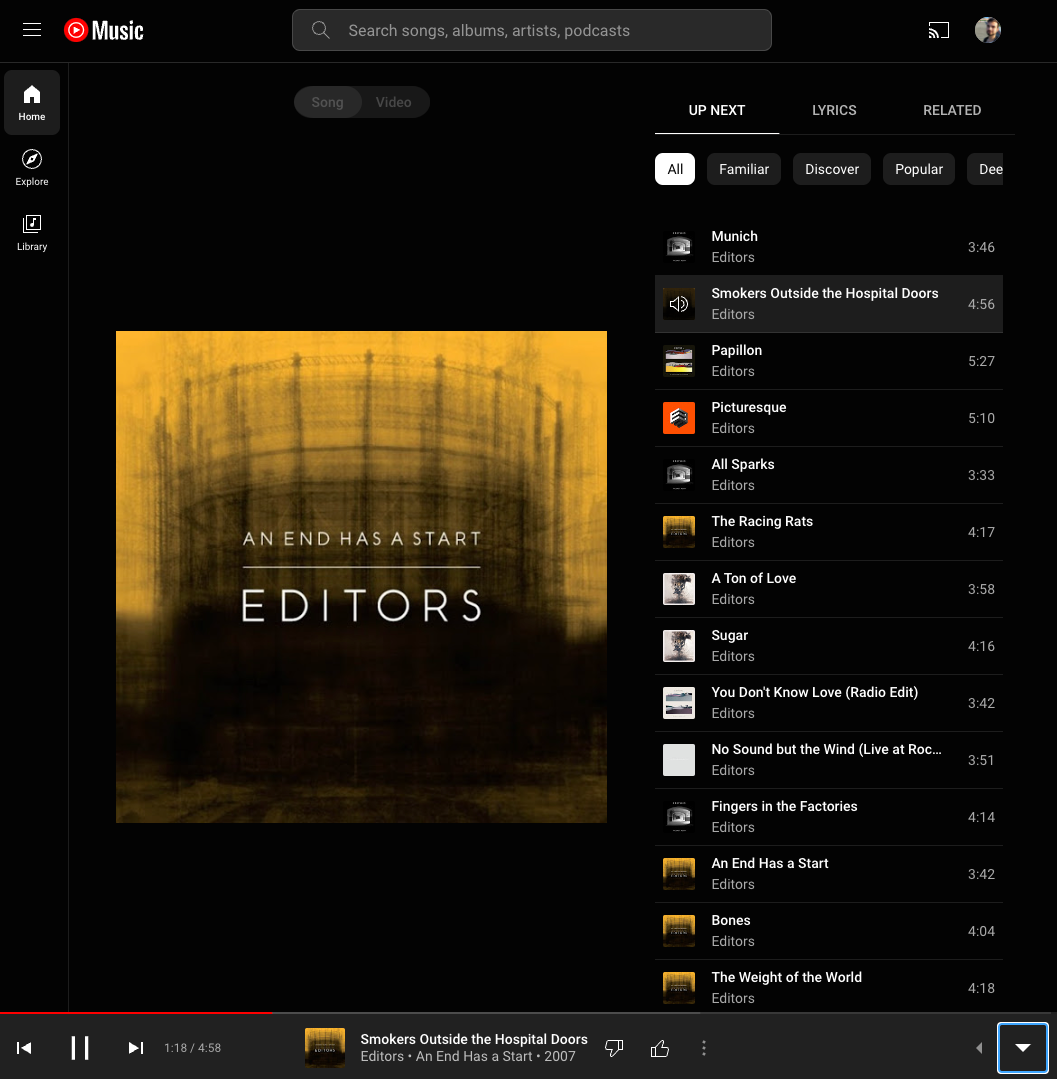 Big YouTube Music web redesign takes cues from Play Music