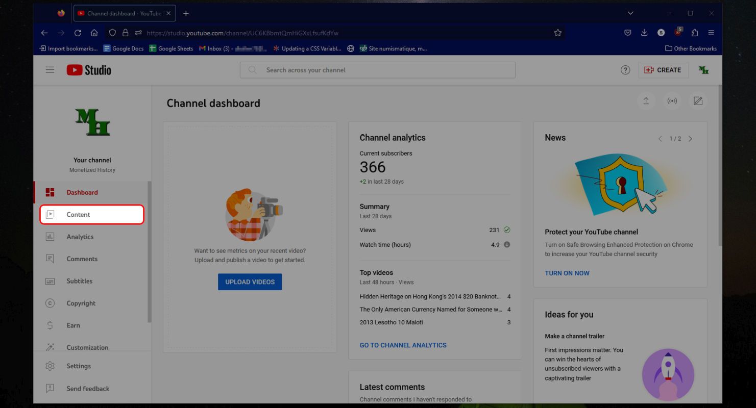 How to turn YouTube comments on and off