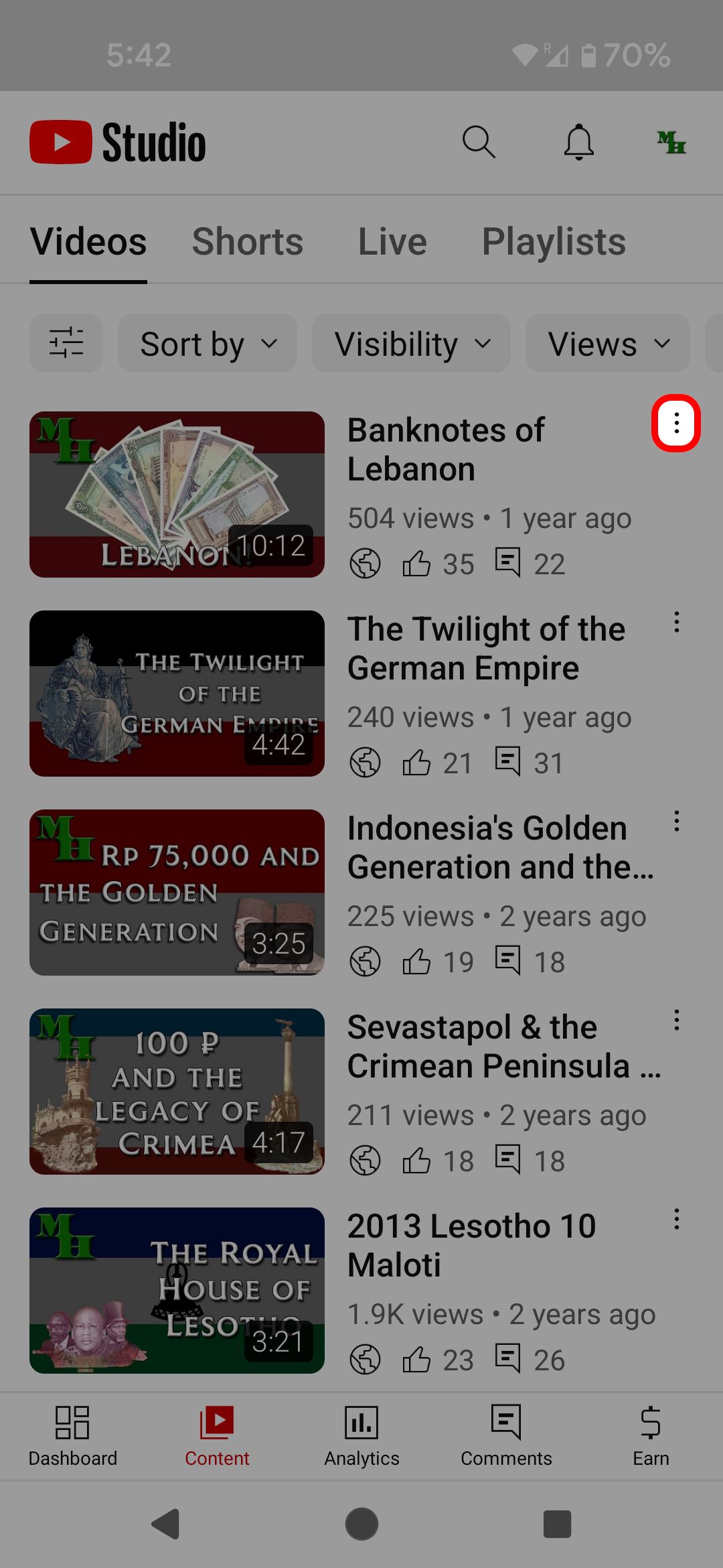 How to turn YouTube comments on and off