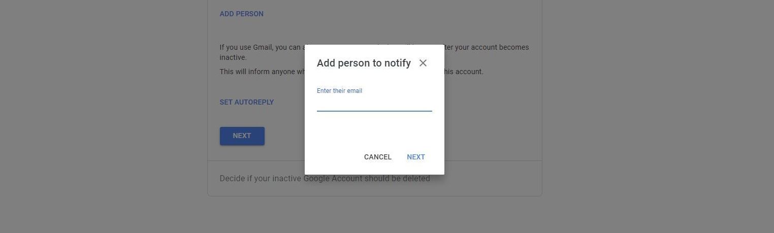 How to set up Google's Inactive Account Manager