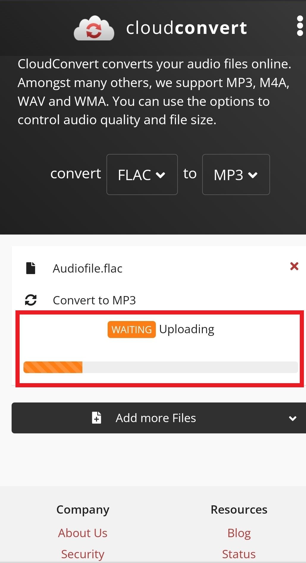 How to convert FLAC to MP3