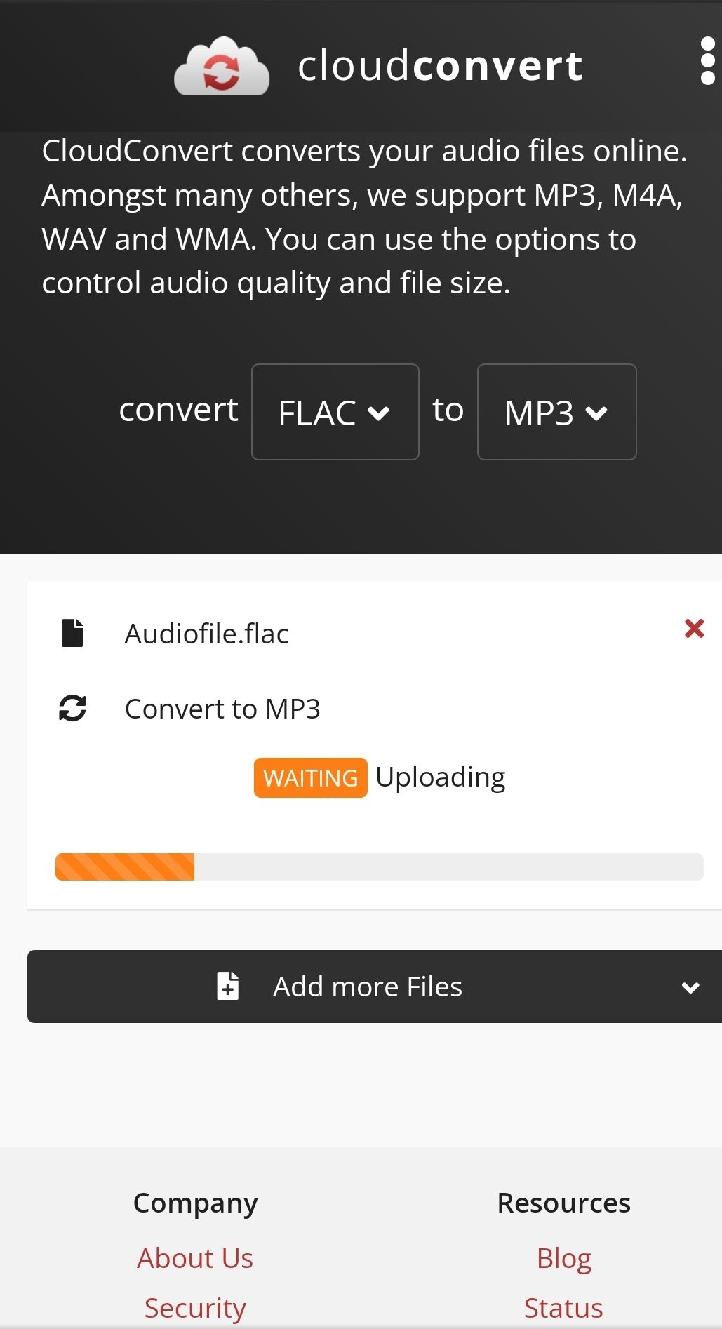 How to convert FLAC to MP3