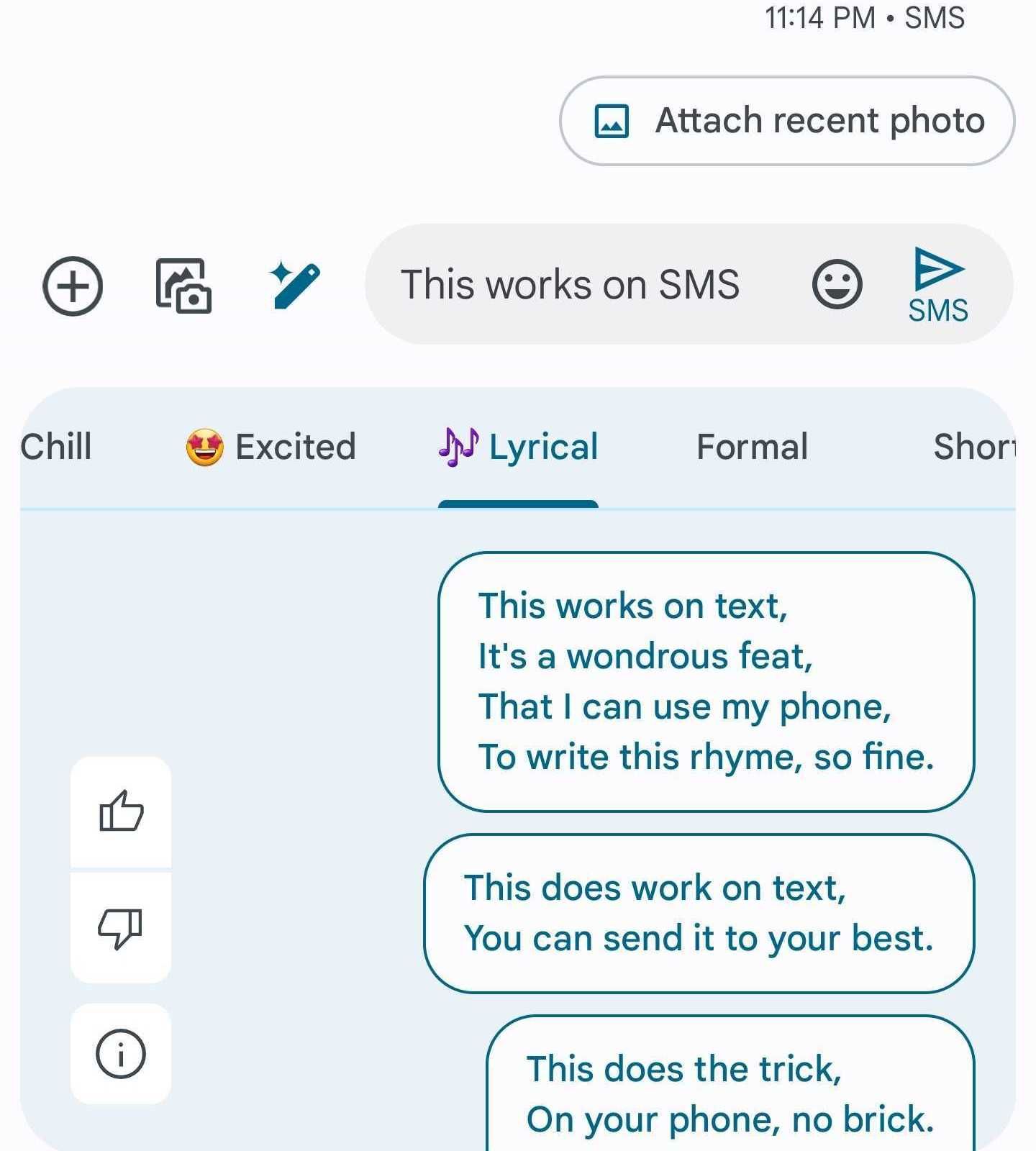 Google Messages is testing Magic Compose for regular texts, too Google Messages is testing Magic Compose for regular texts, too