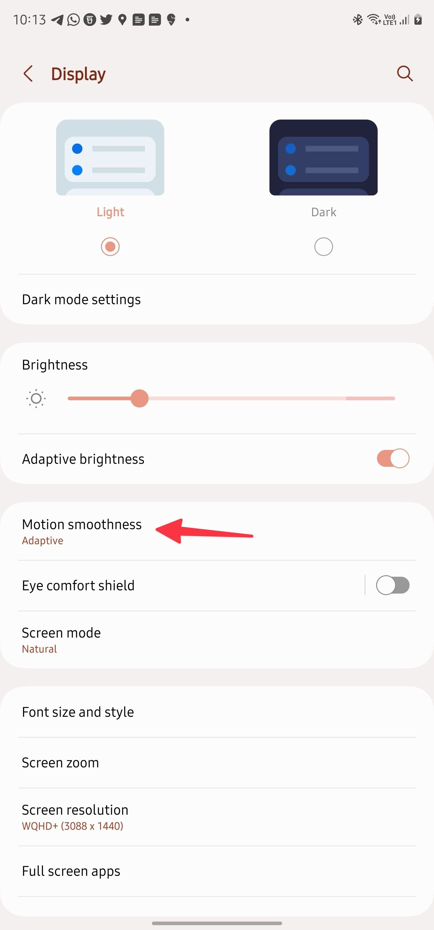 How to change touch sensitivity on Android