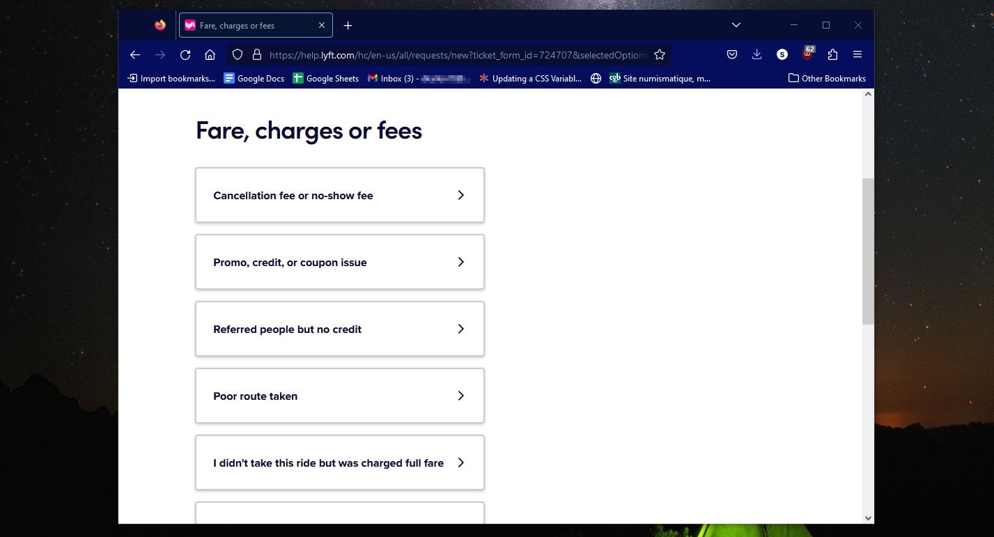 Lyft: How to contact customer service in the app, online or by phone