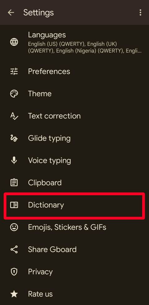 How to add and edit words in your Gboard personal dictionary
