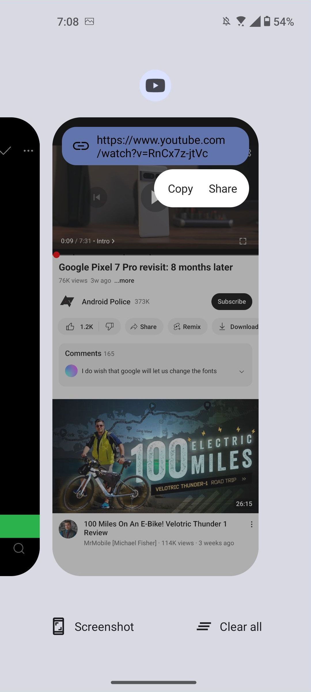 Sharing links from Android's Recents menu is no longer a Pixel ...