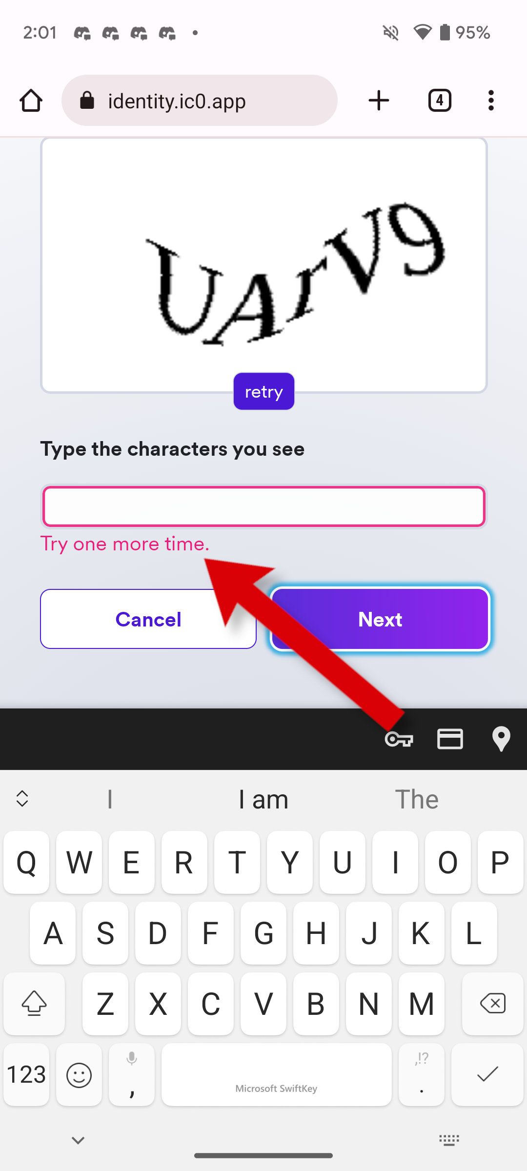How to create an Internet Identity