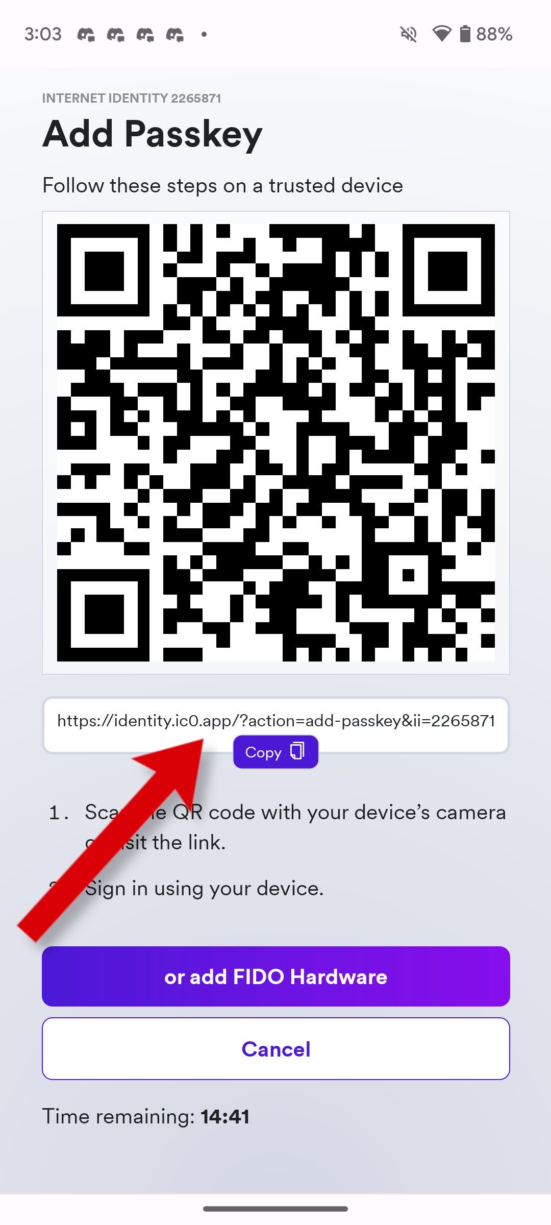 How To Create An Internet Identity