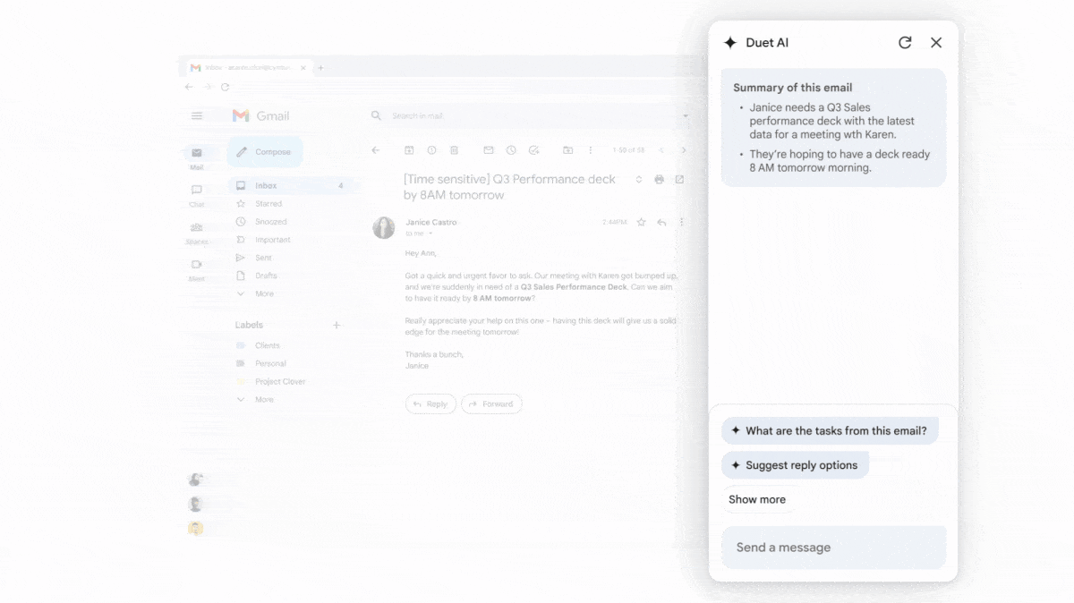 Google's AI-powered Duet features are now available for Workspace ... Google's AI-powered Duet features are now available for Workspace ...